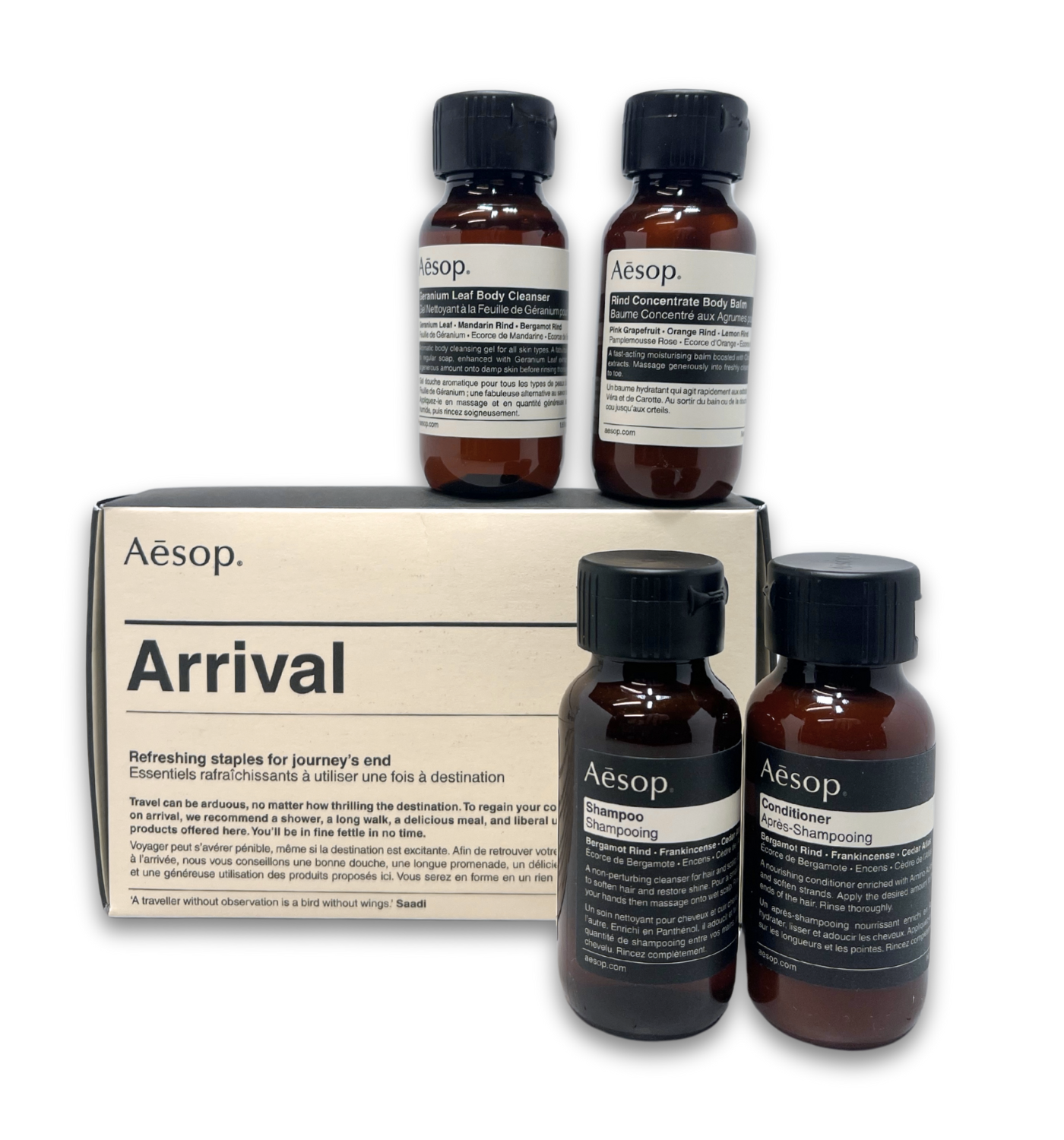 ARRIVAL TRAVEL KIT